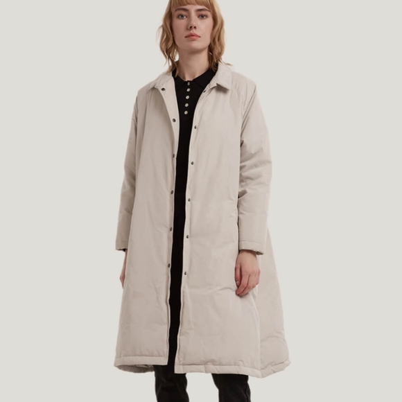 Gentle Herd | Jackets & Coats | Oversized Down Long Puffer Jacket Light ...